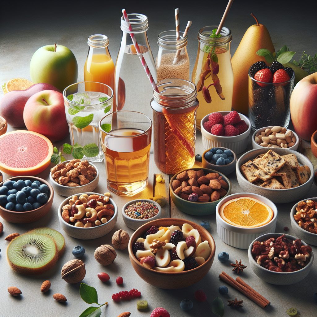 Healthy Snack and Drink Pairings
