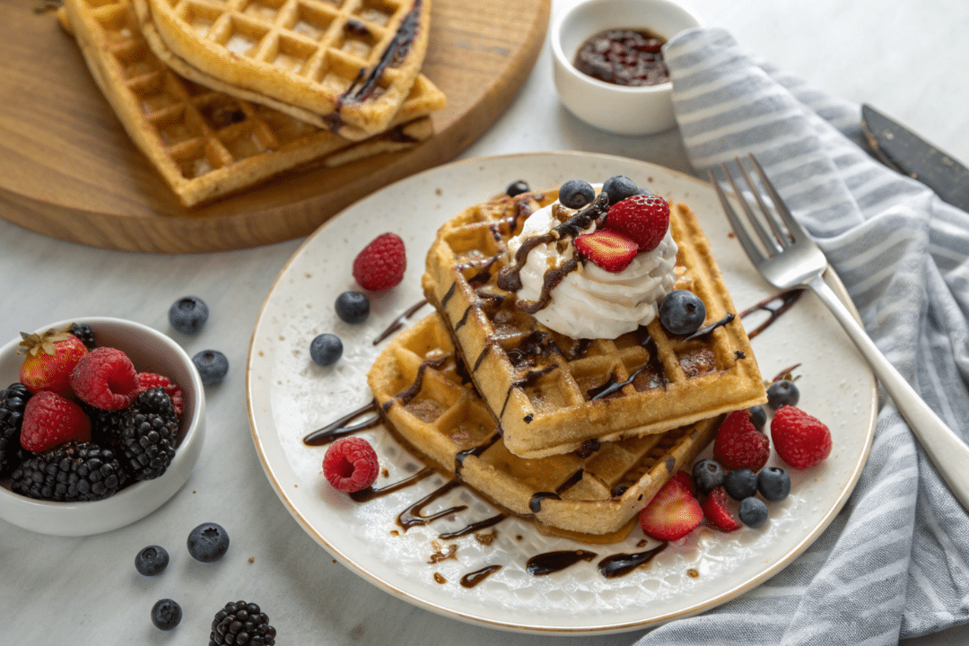 Make Soft and Chewy Mochi Waffles with My Easy Recipe