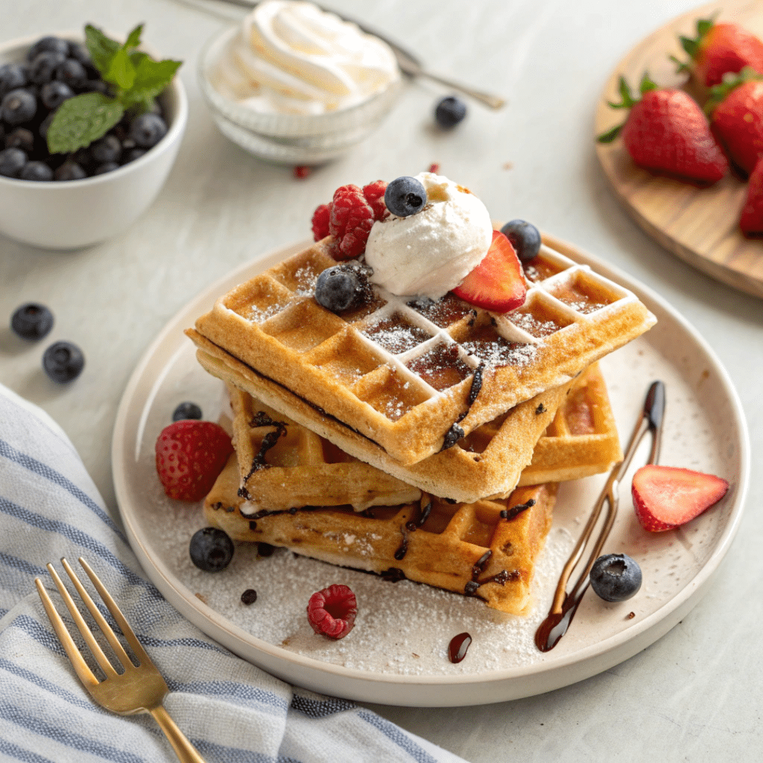 Make Soft and Chewy Mochi Waffles with My Easy Recipe