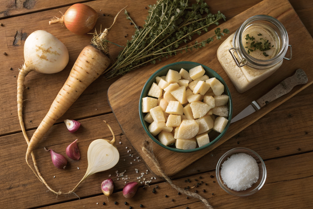 Duck Fat Roasted Turnips with Crisp Edges