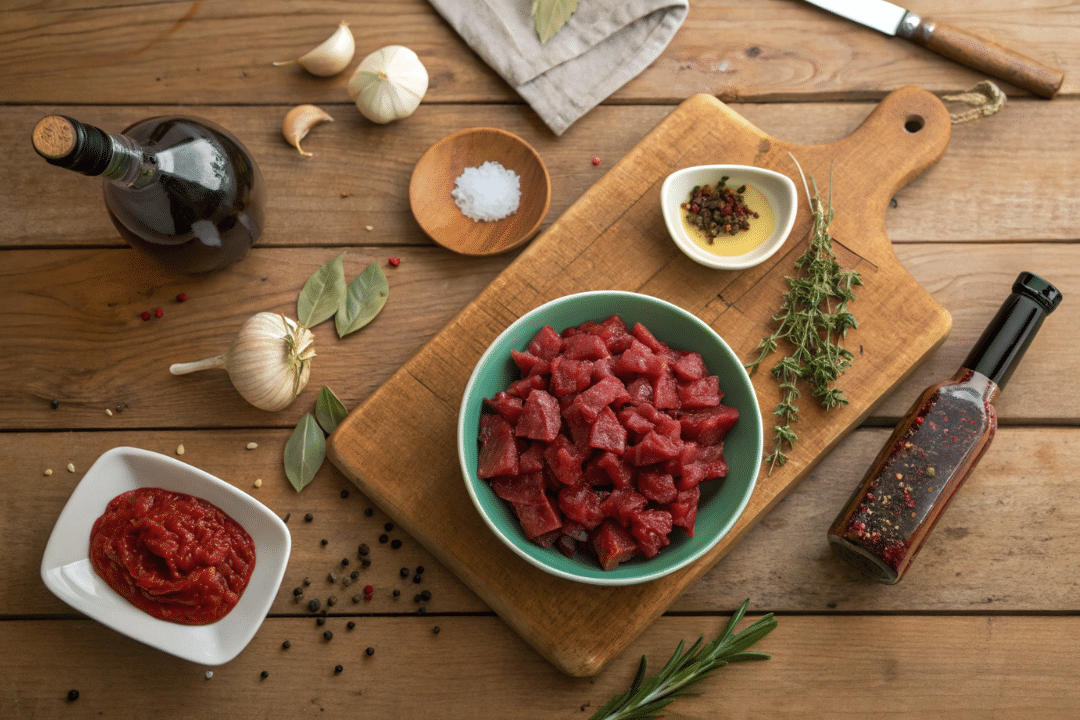 Venison Ragu with Wild Herbs and Rich Depth