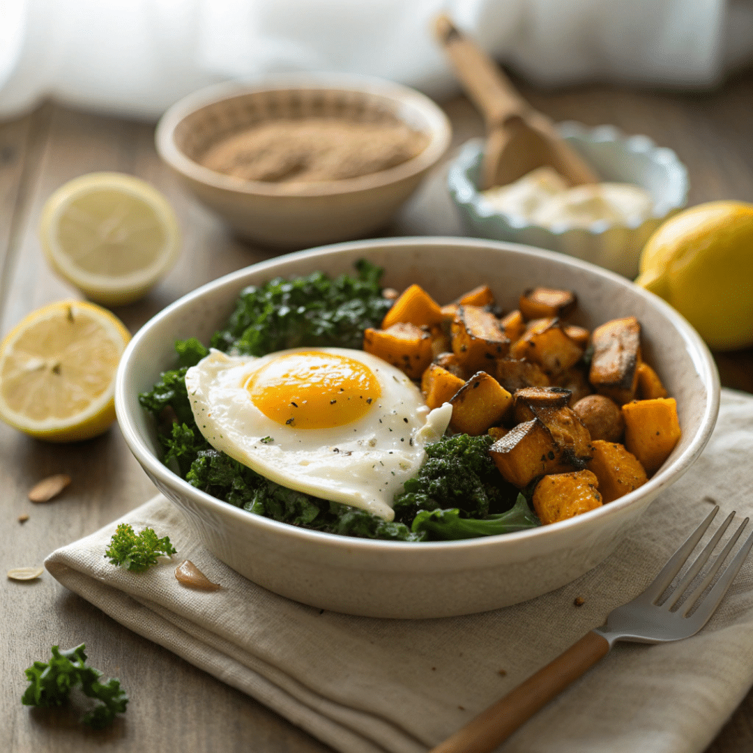 Kale and Egg Breakfast Bowls: My Go-To Breakfast Recipe