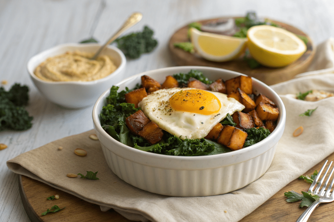 Kale and Egg Breakfast Bowls: My Go-To Breakfast Recipe