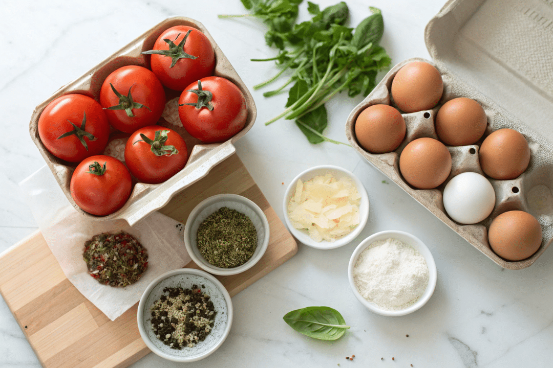 Herb Roasted Tomato Egg Cups